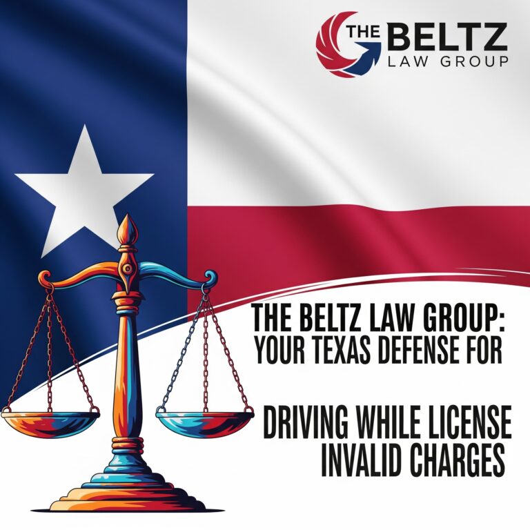 Driving While License Invalid Suspension Actions In Texas | Beltz Law Group